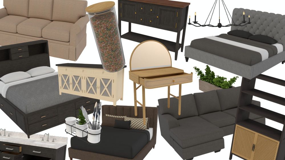 Descubre los nuevos objetos del catálogo de Planner 5D