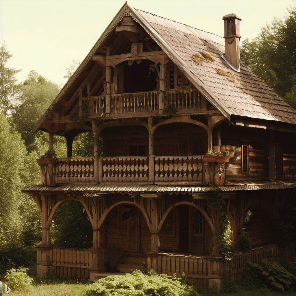 20+ Casas de Madeira Simples: Pequenas e Baratas de Dois Andares ...