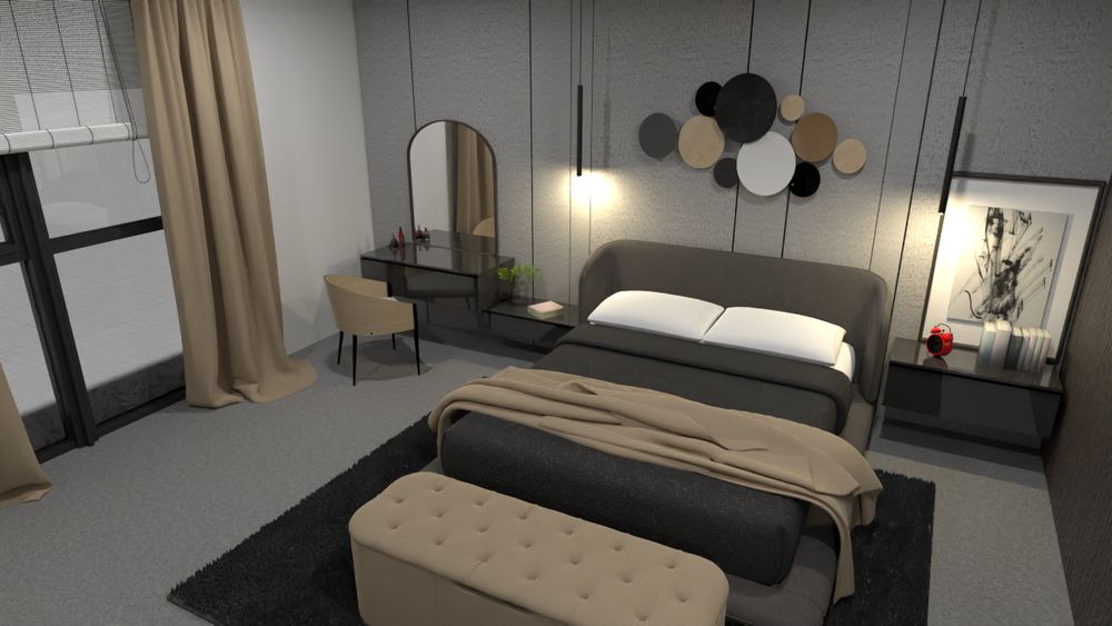 5 estilos de diseño de dormitorios vistos en Planner 5D