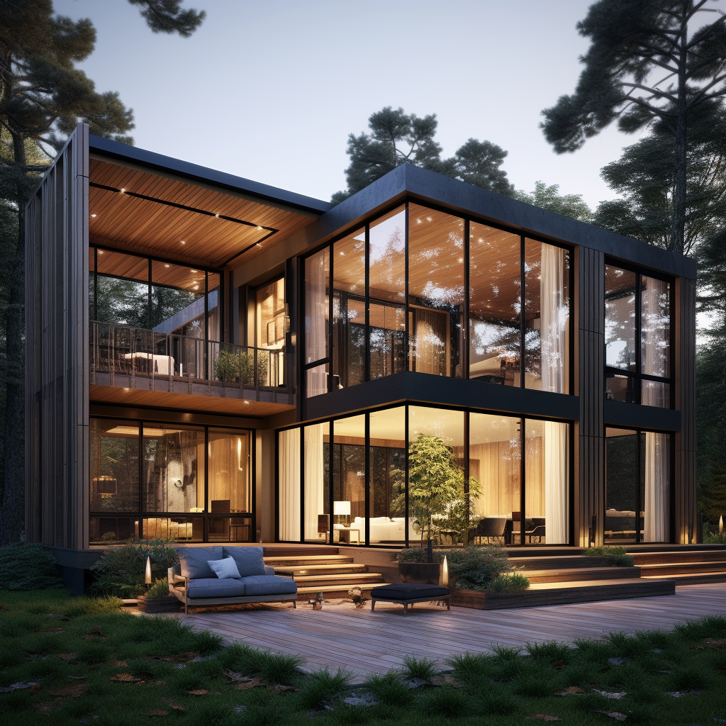 Modelos De Sobrados Pequenos e Modernos | Planner 5D