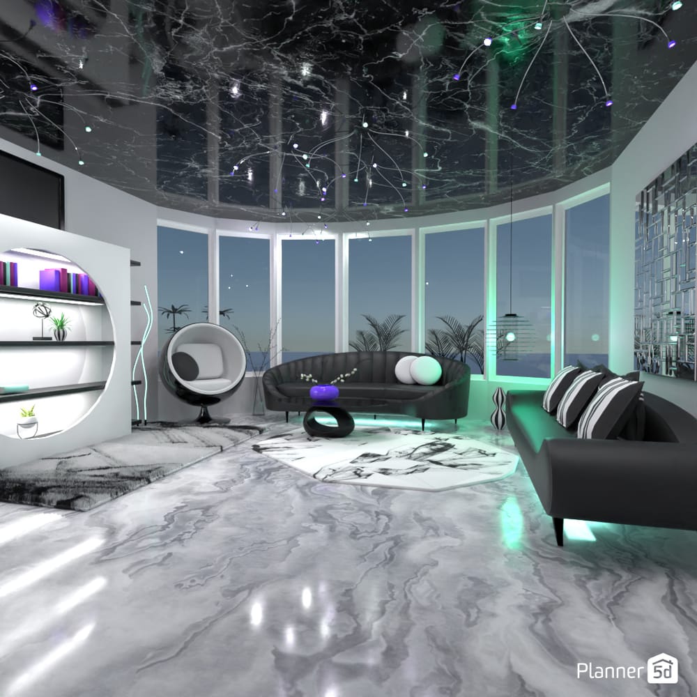 Decoração futurista: como projetar um ambiente tecnológico | Planner 5D