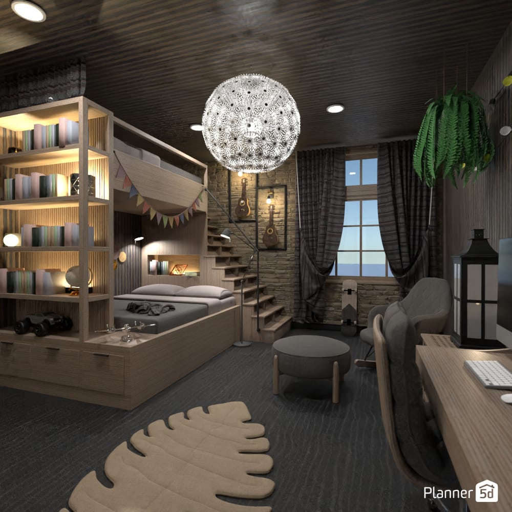 22 ideias de quarto dos sonhos: como projetar no Planner 5D