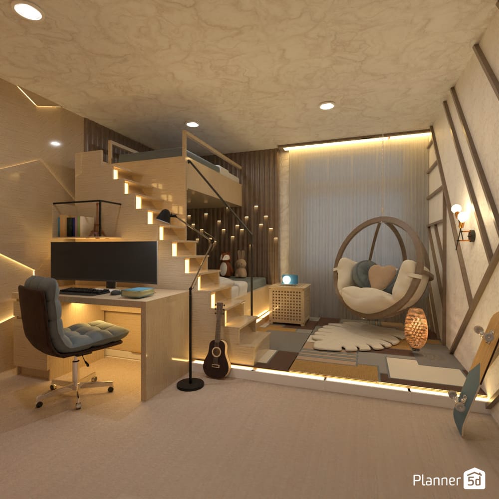 22 ideias de quarto dos sonhos: como projetar no Planner 5D