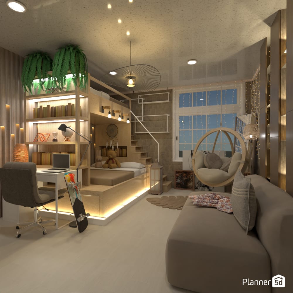 22 ideias de quarto dos sonhos: como projetar no Planner 5D