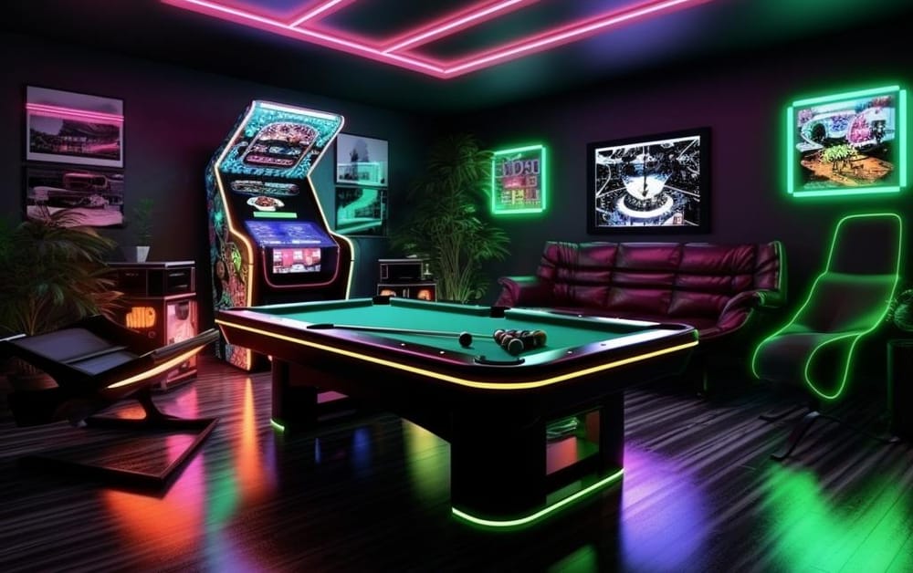 31 Game Room Ideas: For Basement, Garage and Small Rooms
