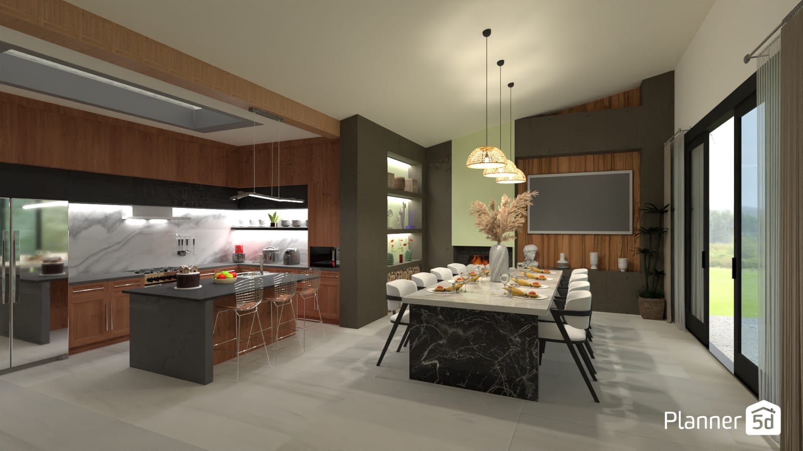 Plantas baixas com 4 quartos: ideias, vantagens e como projetar