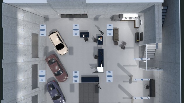 Iron Man Garage Plans 5D – The Iron Man garage floorplan by Planner 5D ...